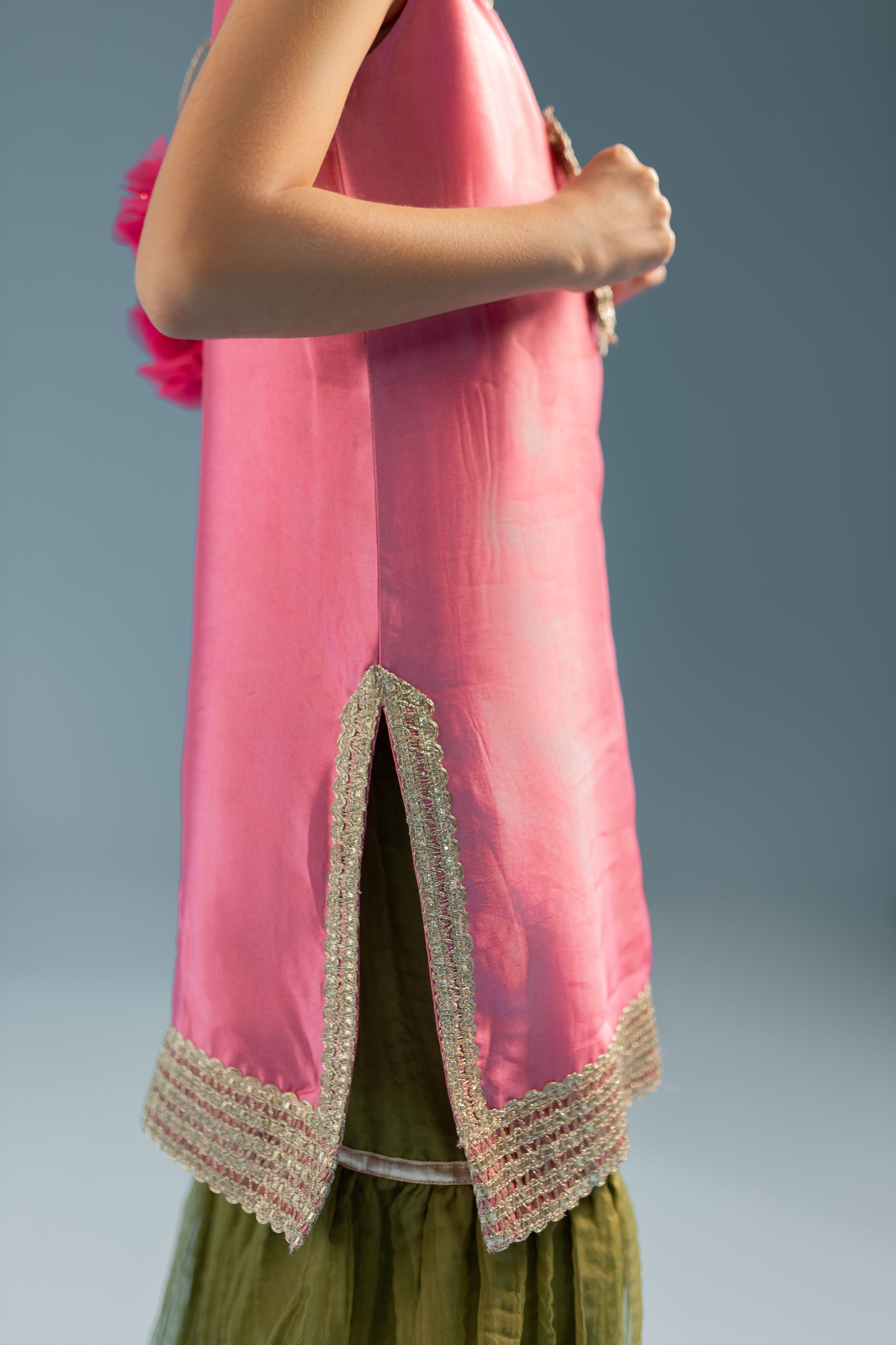 Mini Rani – Perfect Pink & Olive – Mia & Mila Luxury