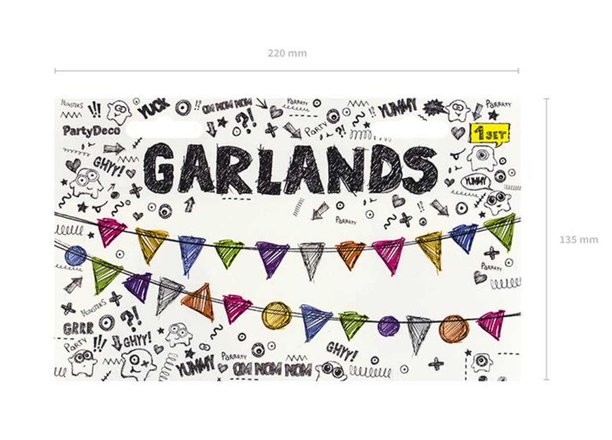 Monster Party Garland – Mia & Mila Luxury