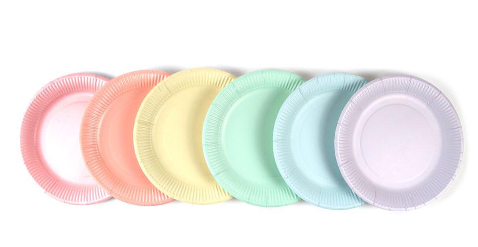 We Love Pastels (Round Plates) – Mia & Mila Luxury